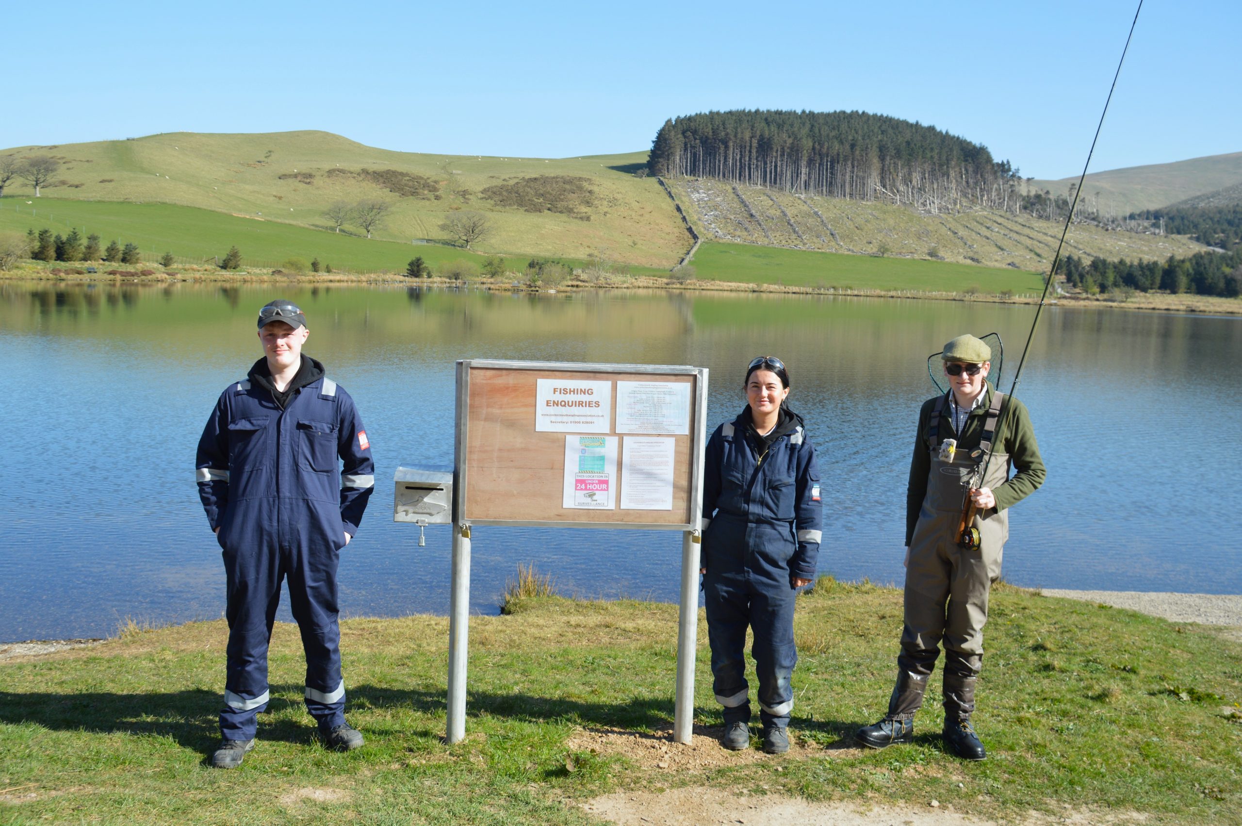 Apprentices Fabricate Tribute at Cogra Moss - West Cumberland Engineering